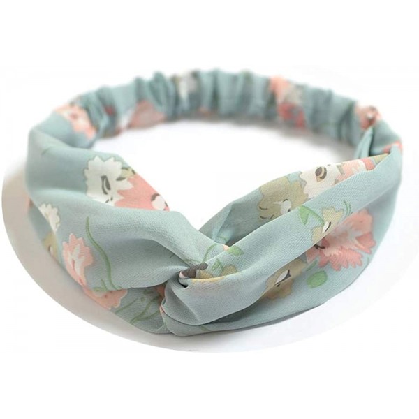 10 Pack Boho Headbands For Women Girls Criss Cross Elastic Hair Band