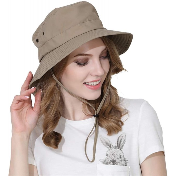 Unisex Outdoor Lightweight Breathable Waterproof Bucket Wide Brim Hat