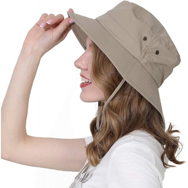 Unisex Outdoor Lightweight Breathable Waterproof Bucket Wide Brim Hat